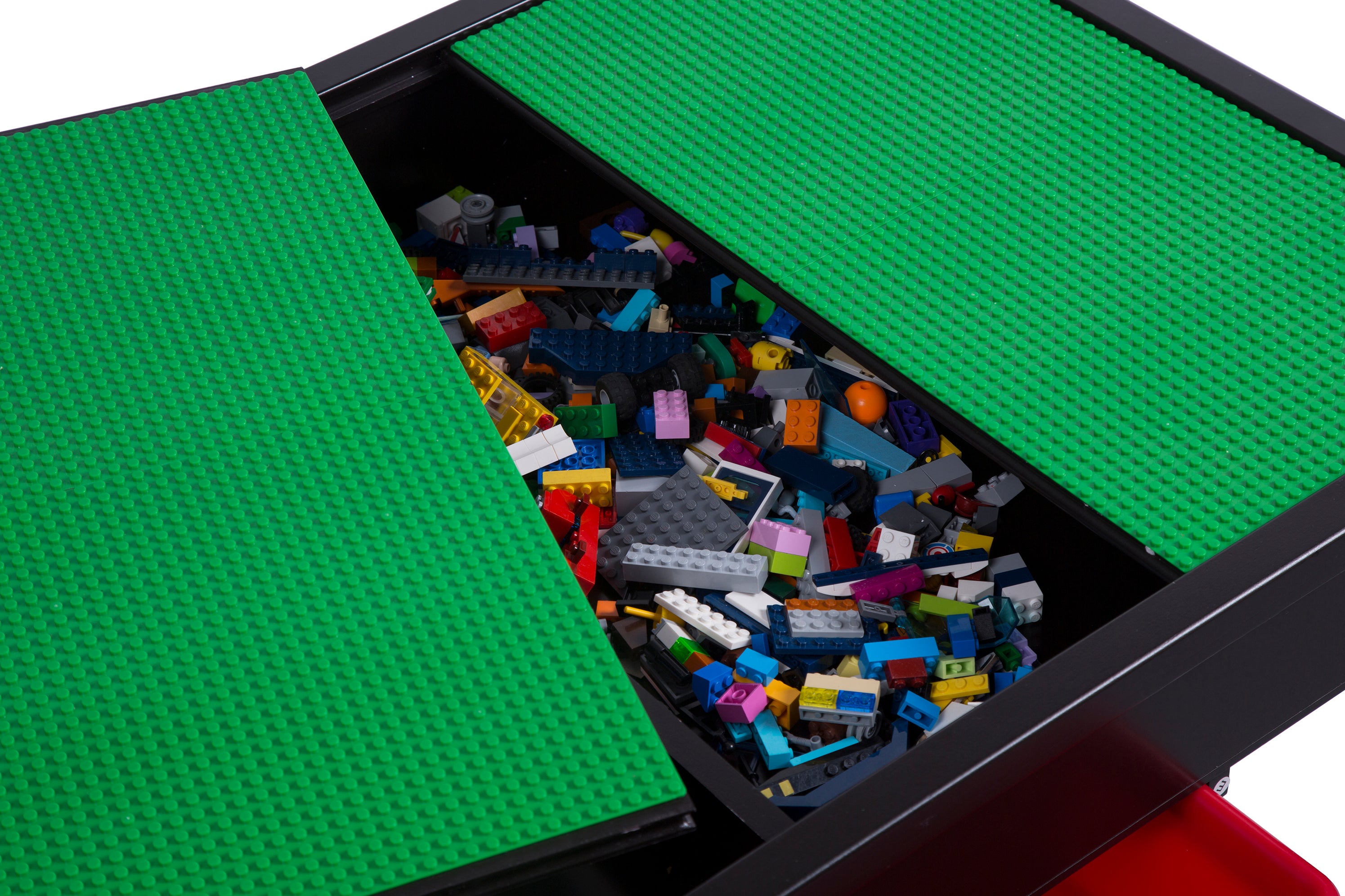 UTEX 2 In 1 Large Activity Table With Storage For Lego Constuction ...