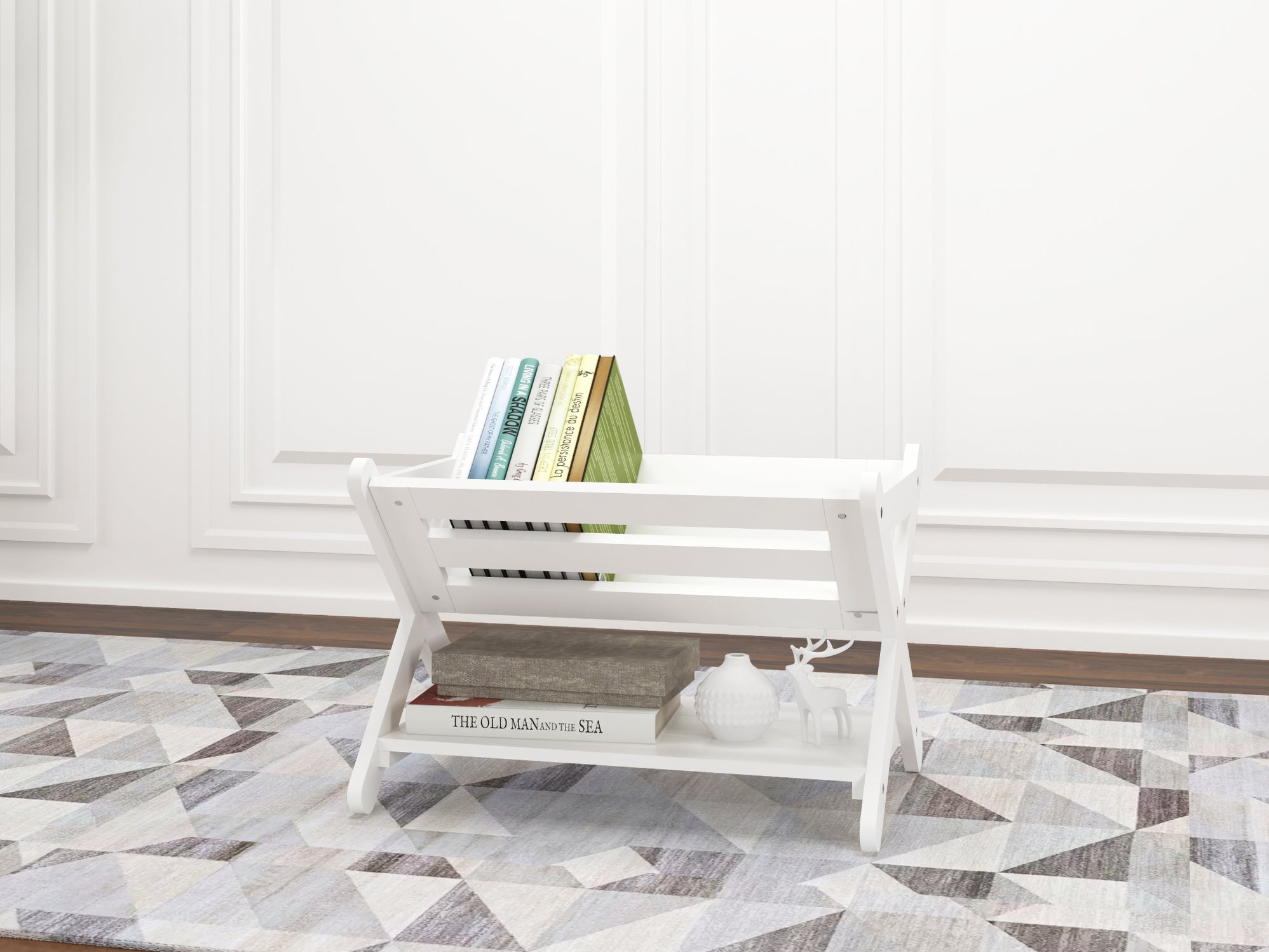 UTEX Kid's Book Caddy with Shelf More Color Available– spirichhome