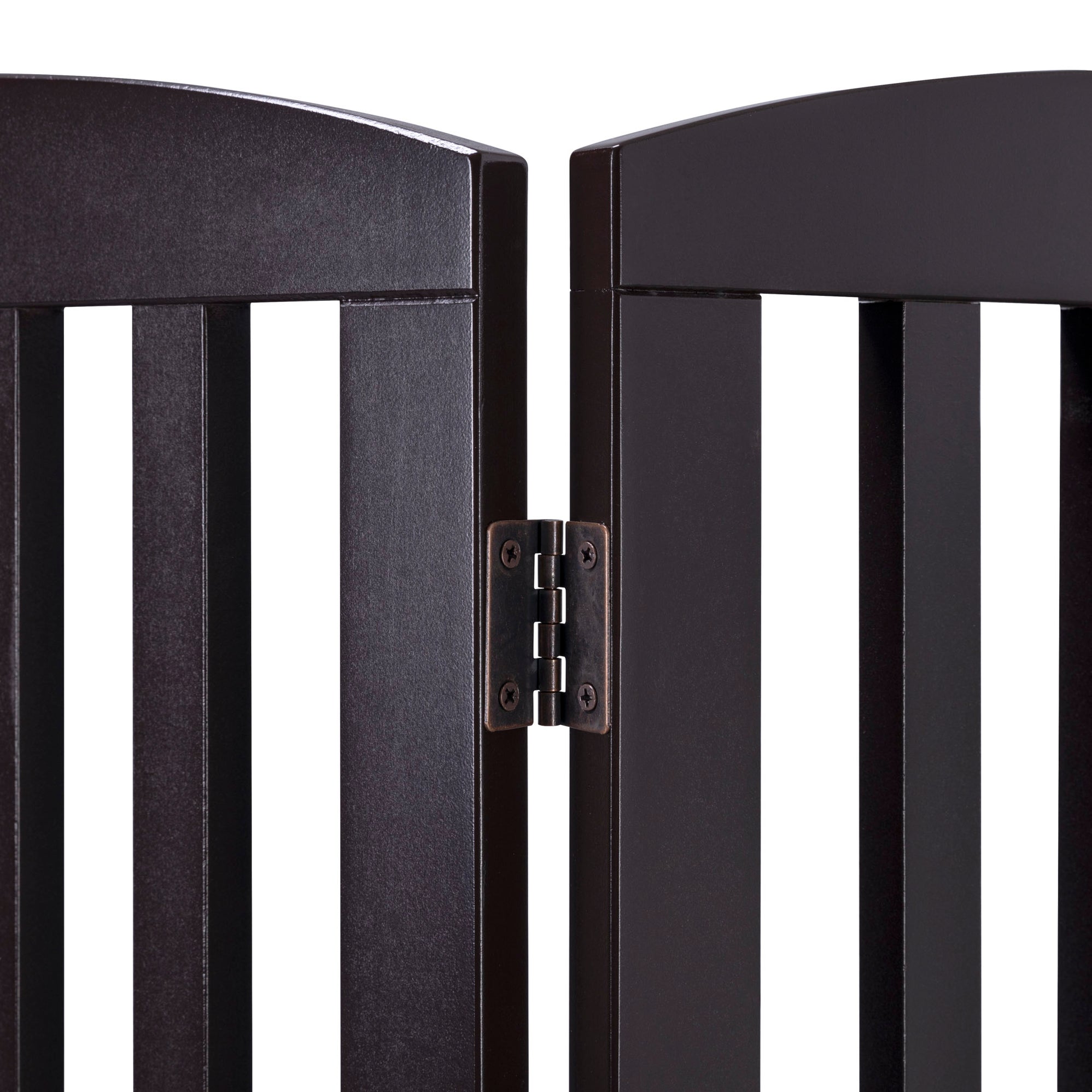 PAWLAND 36In Tall 3-Panel Pet Gate WIth Support Feet– spirichhome
