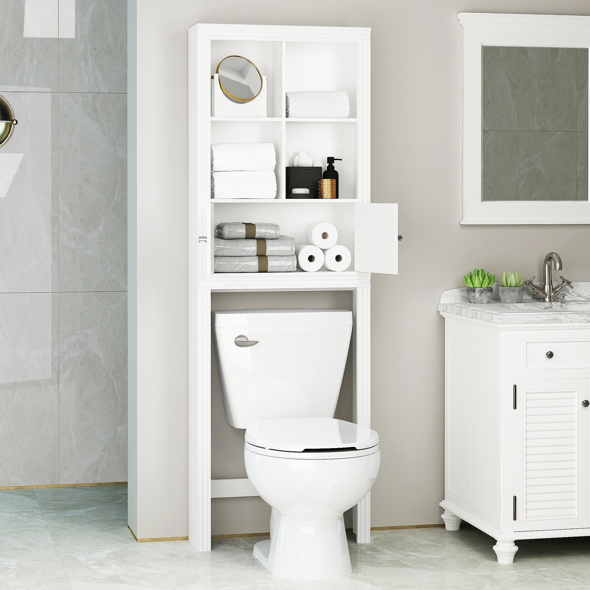 2-Door Cube Bathroom Spacesaver– spirichhome